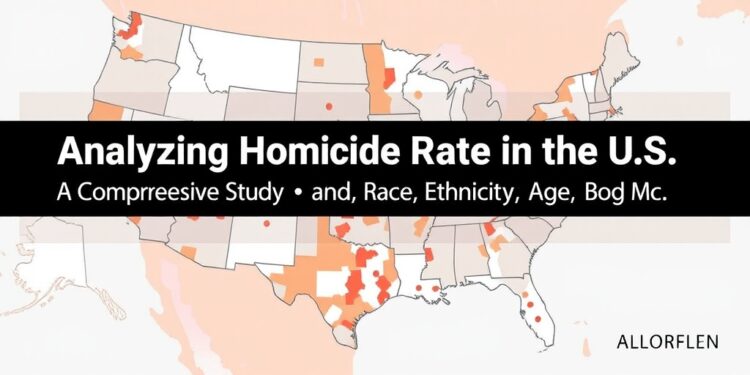 Analyzing Homicide Rates in the U.S.: A Comprehensive Study of County,
