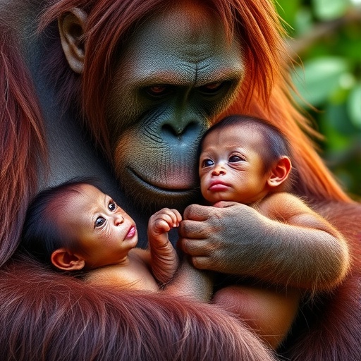Orangutans Nurse Their Young for Six and a Half Years, the Longest